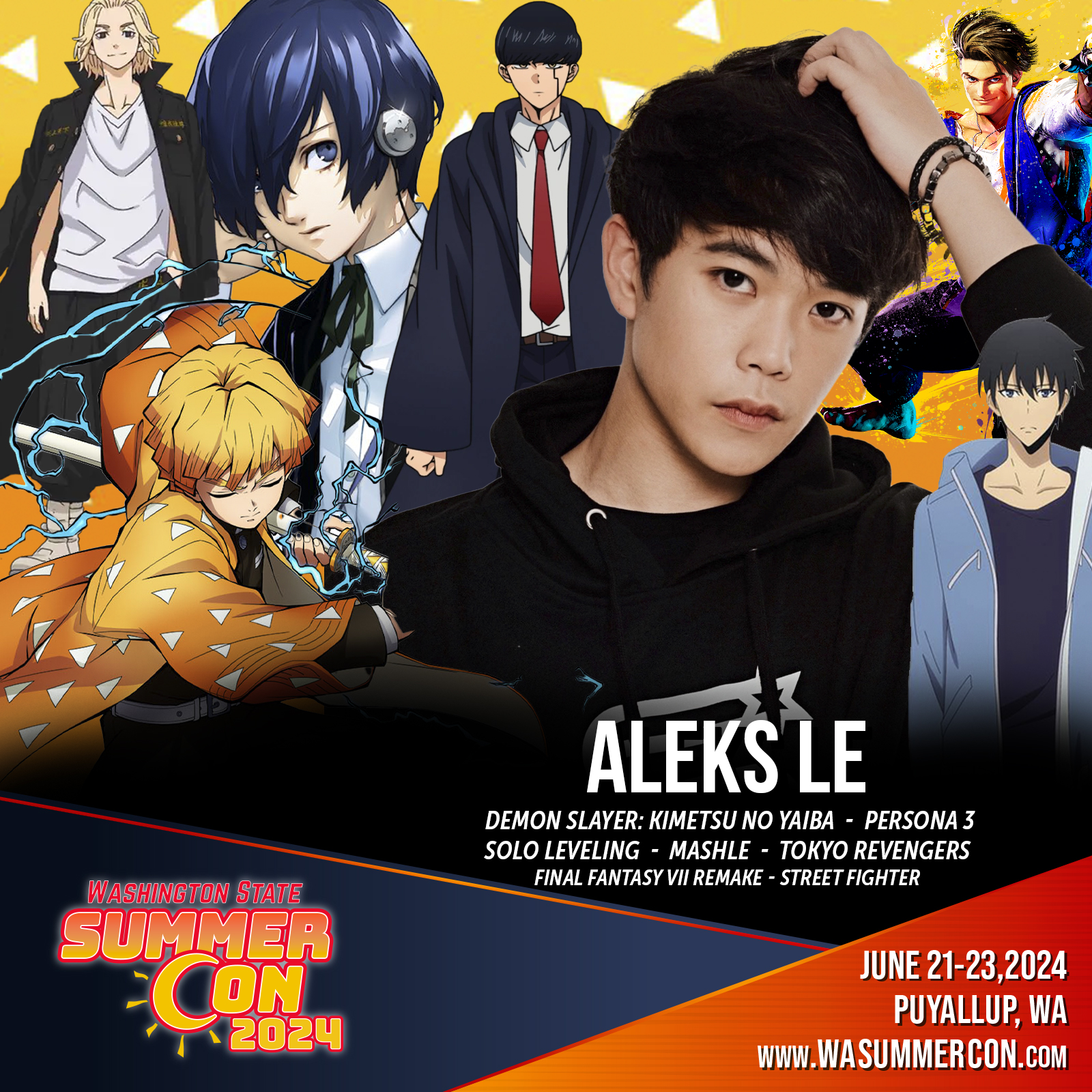 Anime Guests Archives - Washington State Summer Con