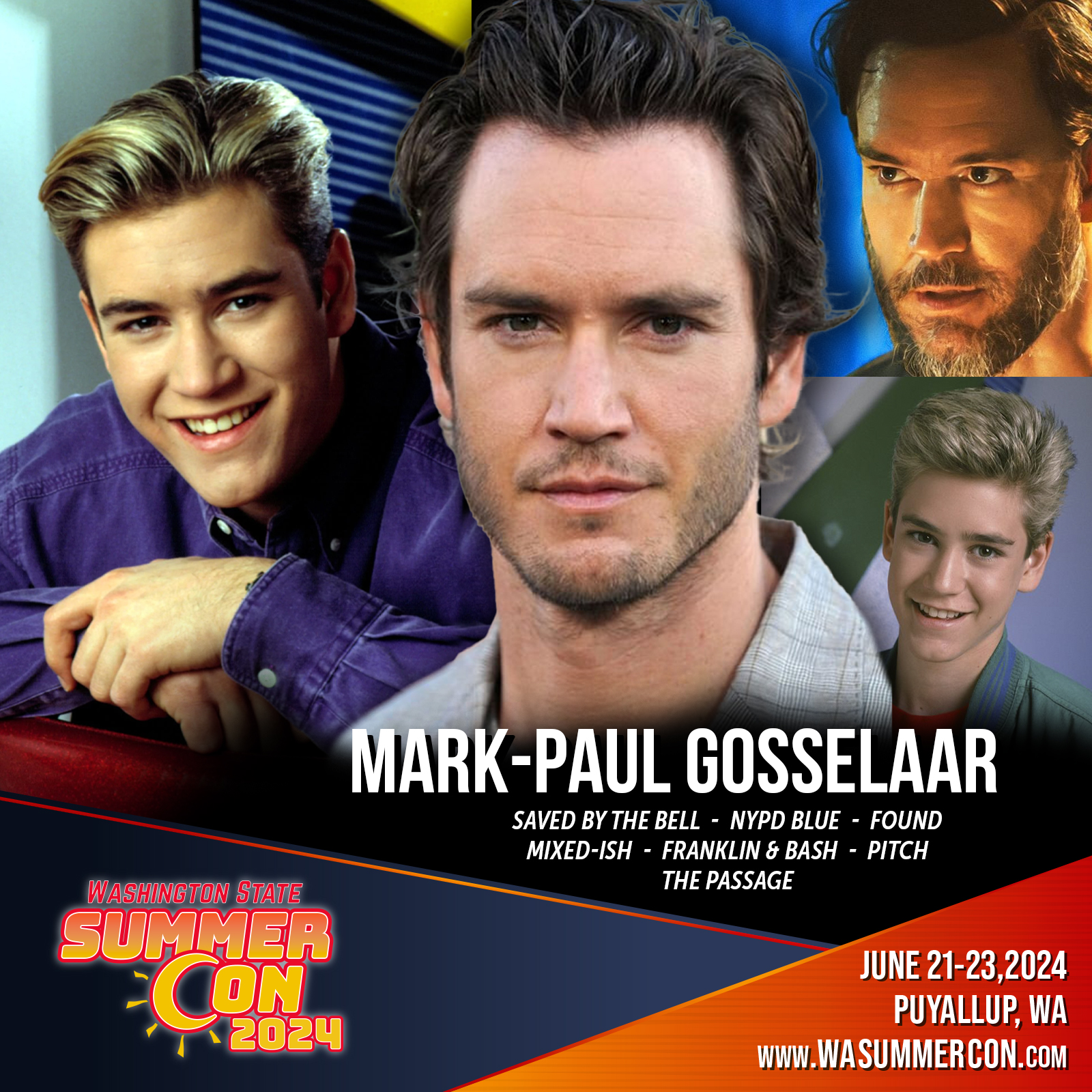 Mark-Paul Gosselaar - Washington State Summer Con