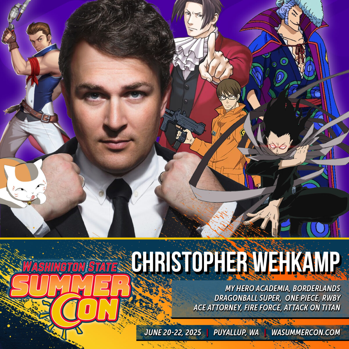 Christopher Wehkamp - Washington State Summer Con