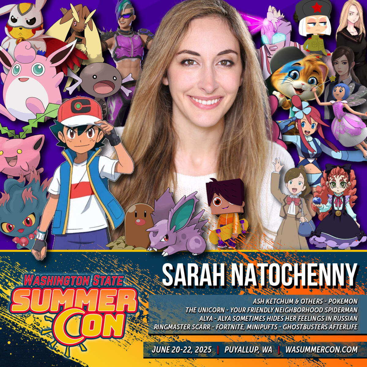 Sarah Natochenny - Washington State Summer Con