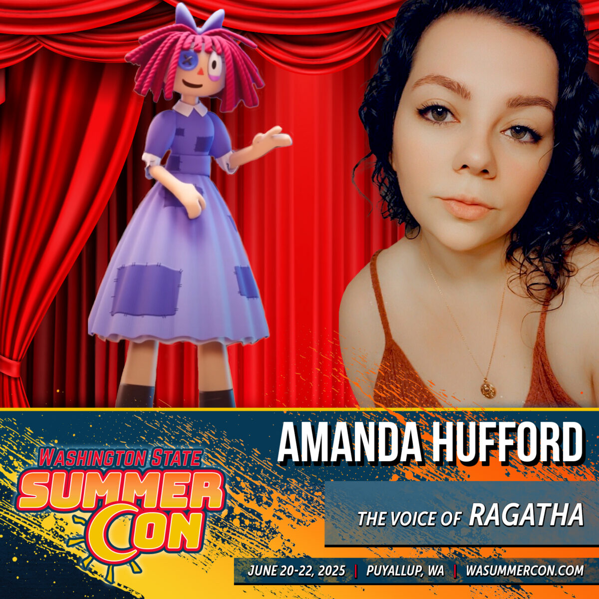 The Amazing Digital Circus Cast - Washington State Summer Con